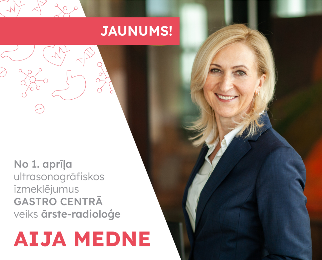 No 1.aprīļa ultrasonogrāfiskos izmeklējumus GASTRO CENTRĀ veiks ārste ...